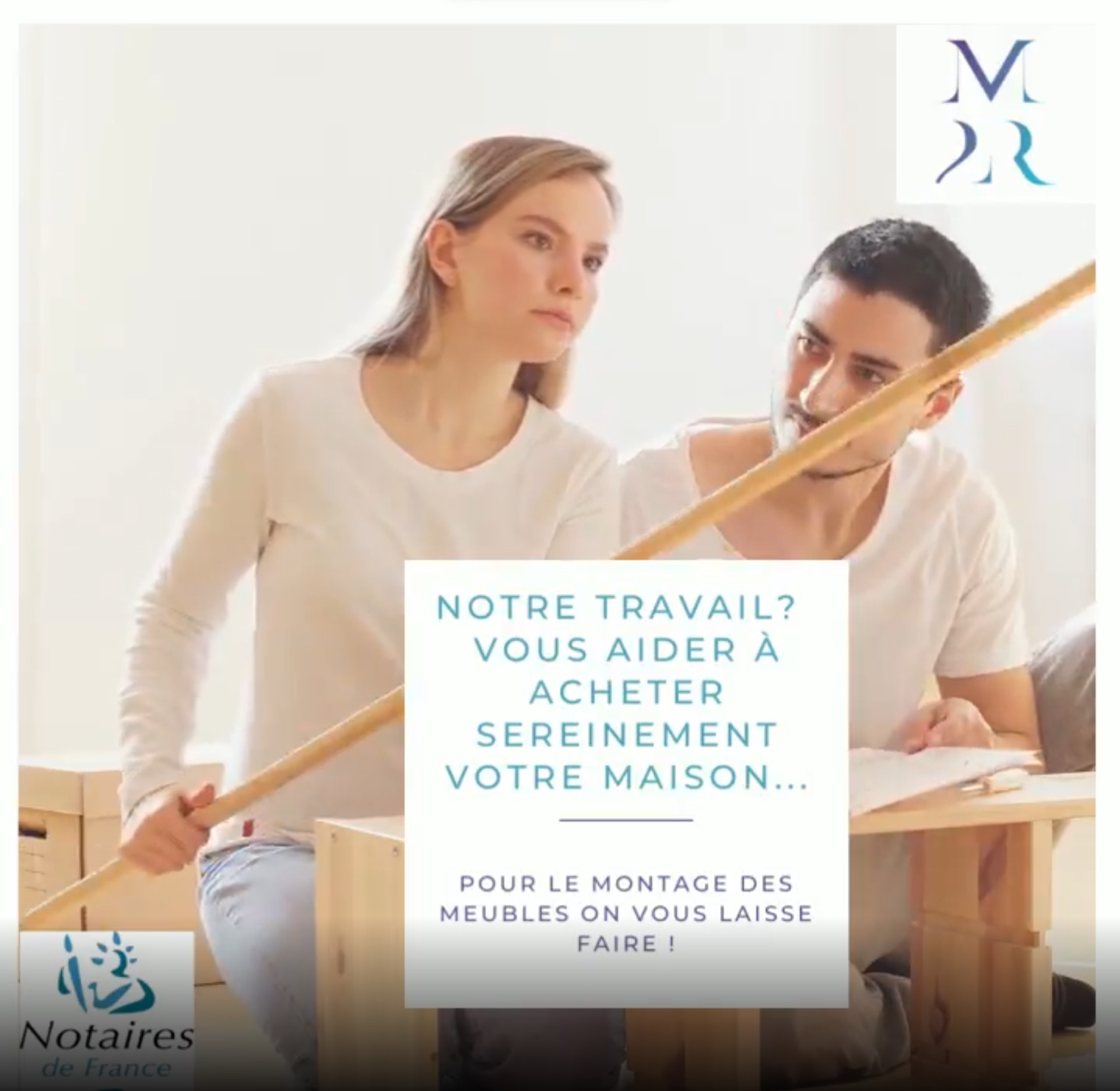 Notre travail ? Vous aider à acheter sereinement votre maison... - Office M2R | Notaires & Associés